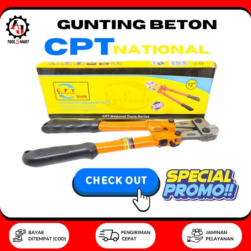 Jual Gunting Beton CPT National 36 Inch Bolt Cutter Gunting Pemotong ...