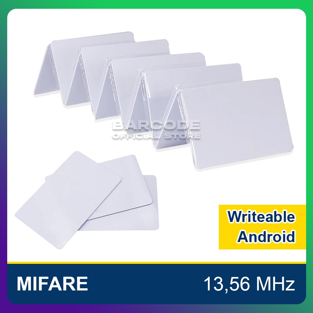 Jual Mifare Writable Android Kartu PVC 13,56MHz RFID Card Rewritable 13 ...