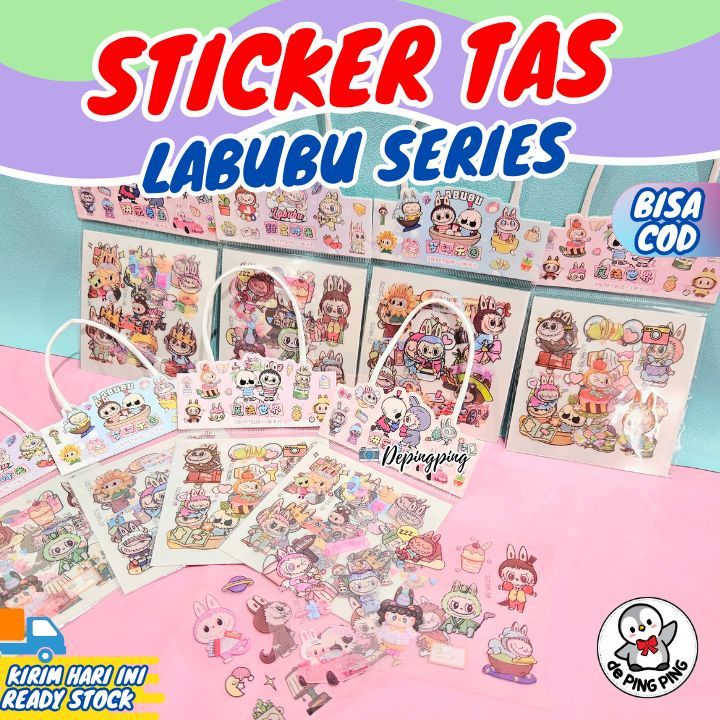 Jual Stiker Tas Labubu/ Sticker Labubu Lucu/ Sticker Tas Lucu | Shopee ...