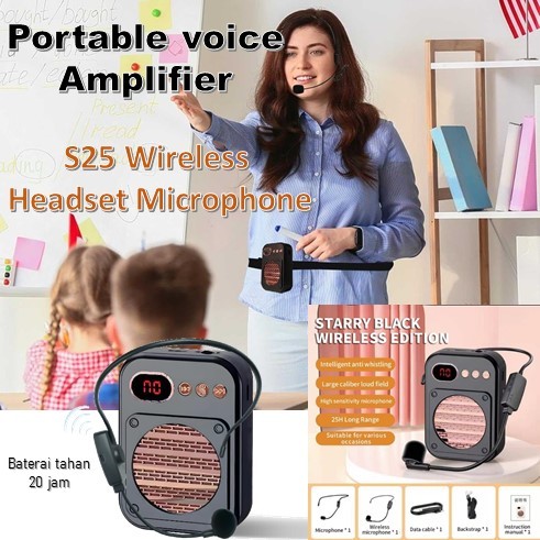 Jual Dundun Portable Voice Amplifier,Bluetooth Rechargeable Personal ...