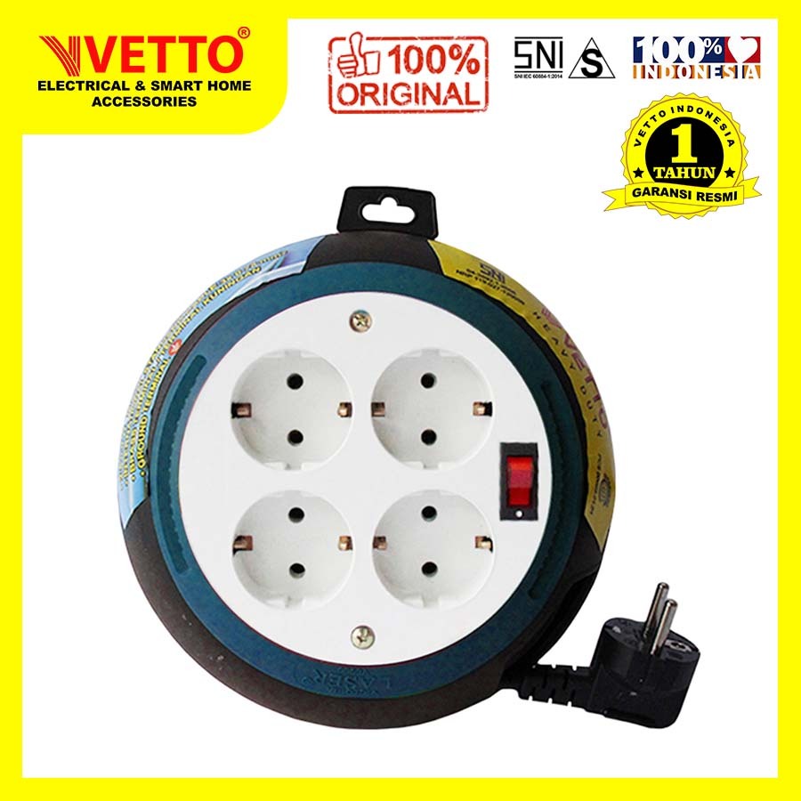 Jual Kabel Roll V8685/5M SW - Box Kabel 5 Meter SNI VETTO | Shopee ...