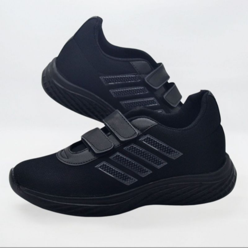 Jual sepatu anak sekolah laki-laki perempuan TK SD SMP hitam polos ...