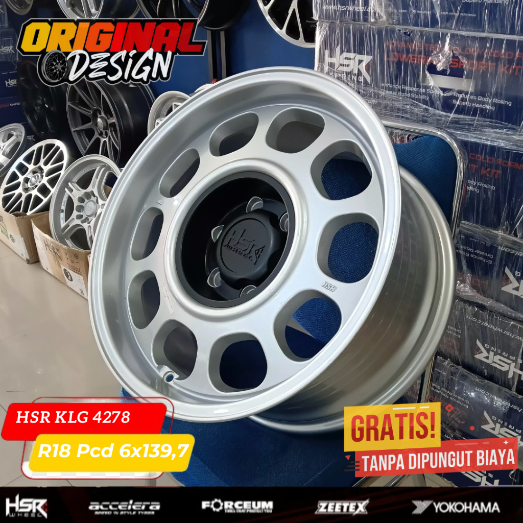 Jual Velg mobil retro lc prado, pajero, fortuner, strada, hilux double, triton dll HSR KLG RING ...