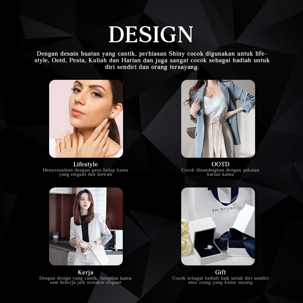 Jual Cincin Angel Kiss Couple Untuk Gift Hadiah Kado Pasangan Tunangan Nikah Kawin Wedding ...