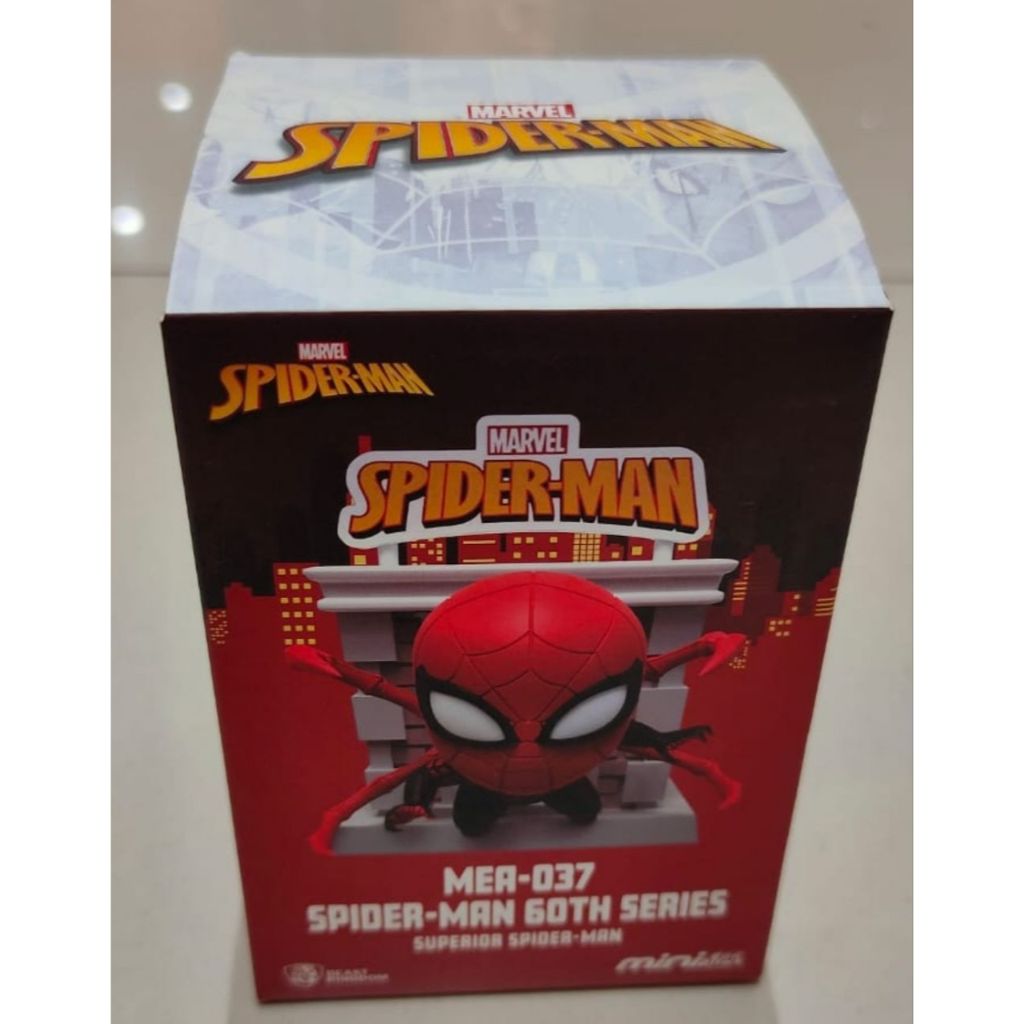 Jual BEAST KINGDOM Spider-Man 60th Anniversary Mini Egg Attack MEA-037 ...