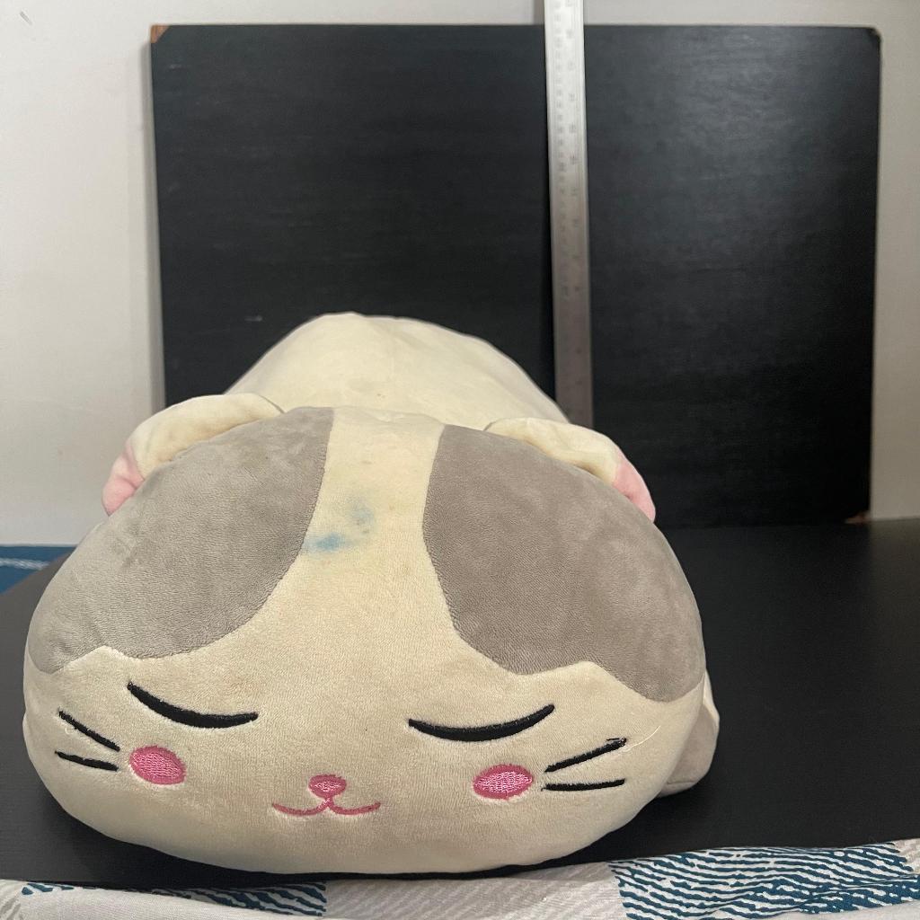 Jual Plushie Boneka JUMBO Kucing Rebahan by Miniso | Shopee Indonesia