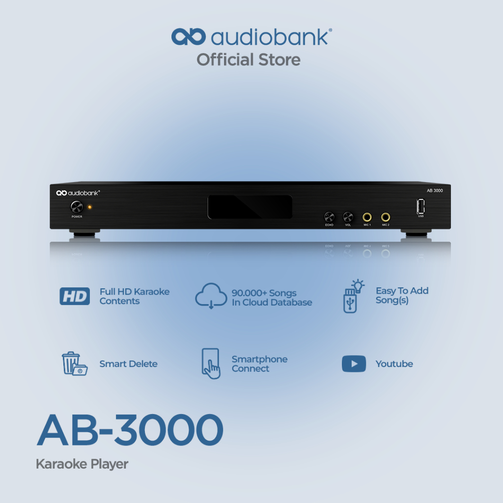 Jual Audiobank AB-3000 Smart Karaoke Player : Full HD, Cloud Songs ...