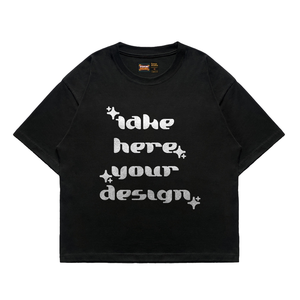 Jual Traxve Studios Oversized Boxy T-Shirt CUSTOM CUTTING OVERISED BOXY ...