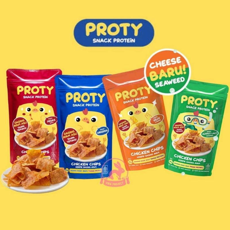 Jual PROTY CHICKEN CHIPS 18G - CEMILAN PROTEIN ANAK ANTI GTM | Shopee ...