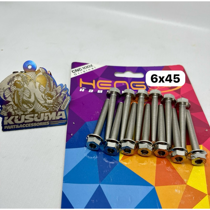 Jual baut 6x45 original heng Thailand | Shopee Indonesia