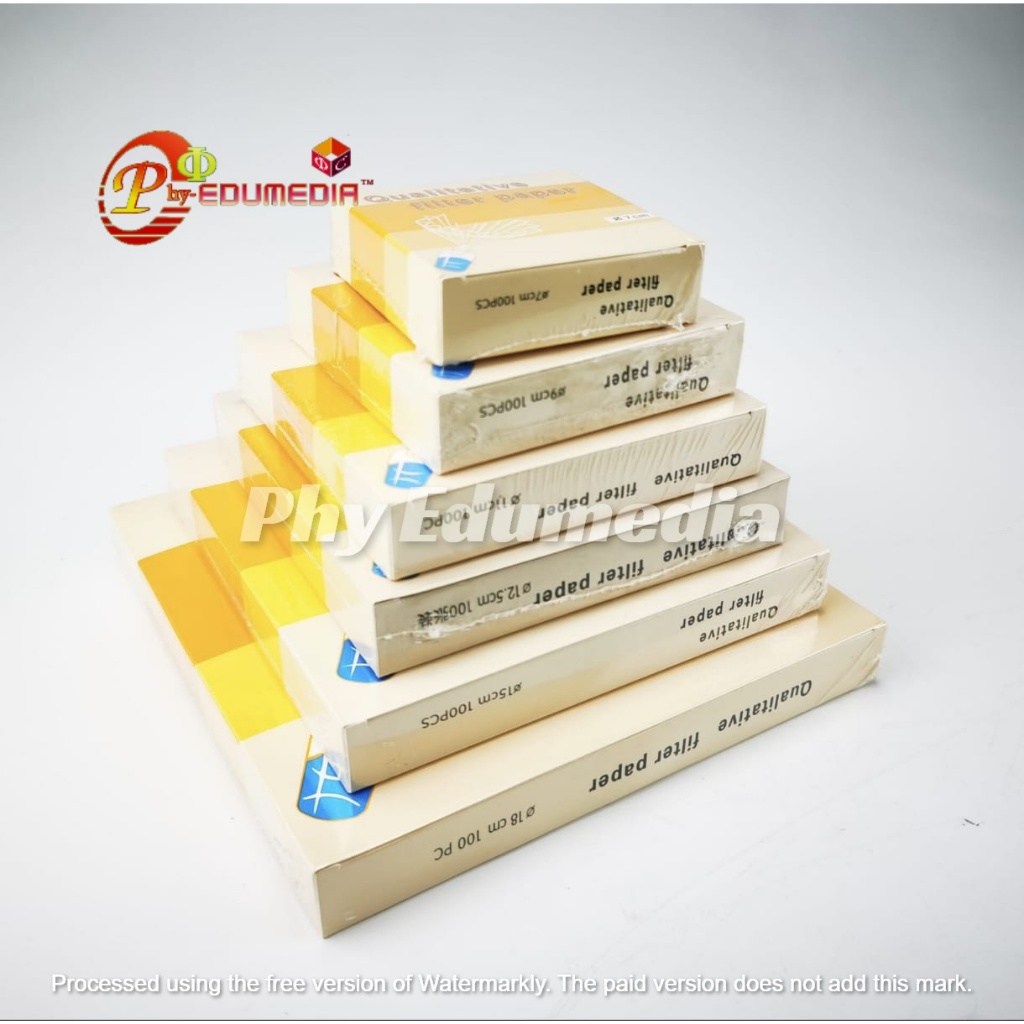 Jual Kertas Saring Kualitatif / Qualitatif Filter Paper / Kertas Saring ...