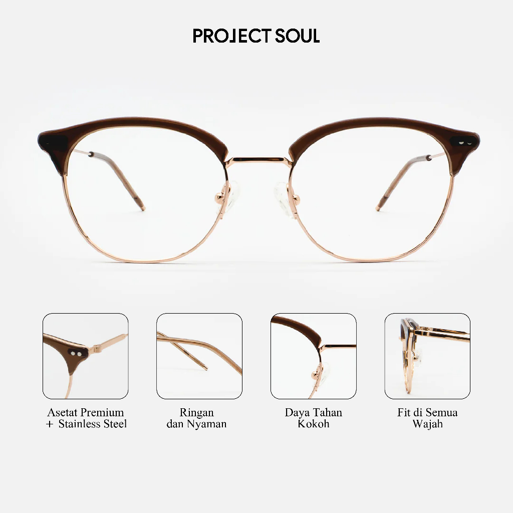 Jual Project Soul - Arden Eyewear Frame | Kacamata Baca Wanita / pria ...