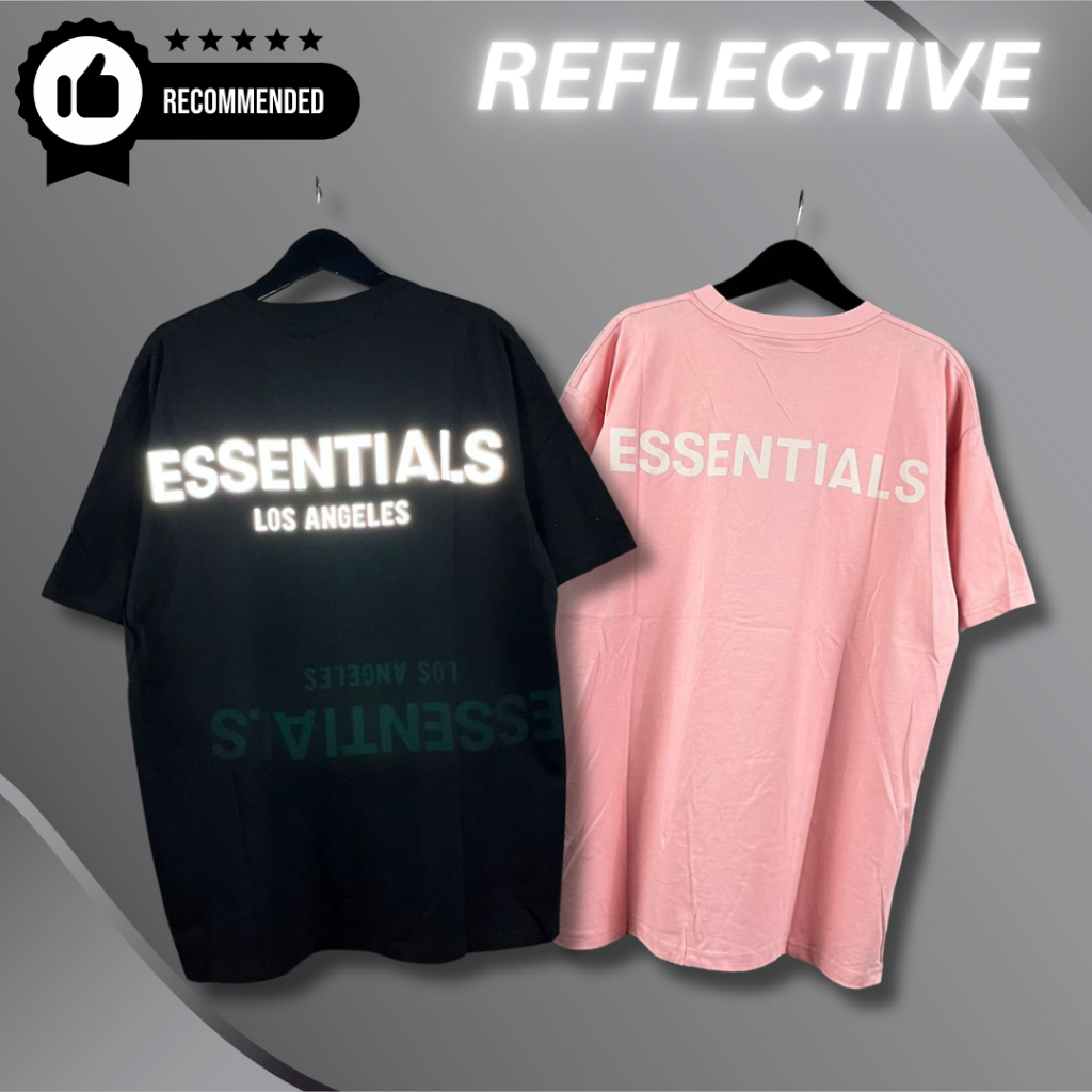 Jual kaos essentials mirror / baju kaos essentials fear of god import ...
