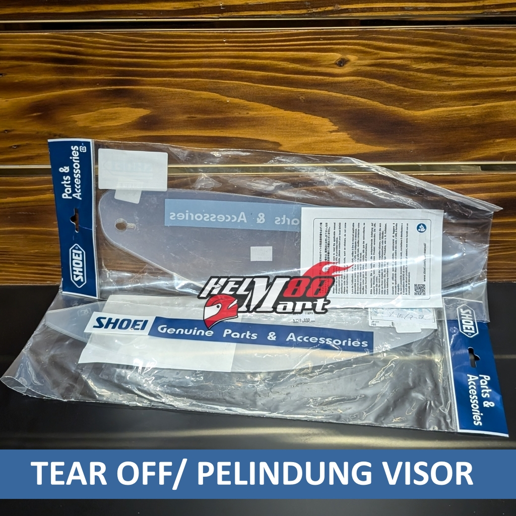 Jual Sparepart SHOEI ORIGINAL - Tear Off Film/ Baut Baseplate QRSA ...