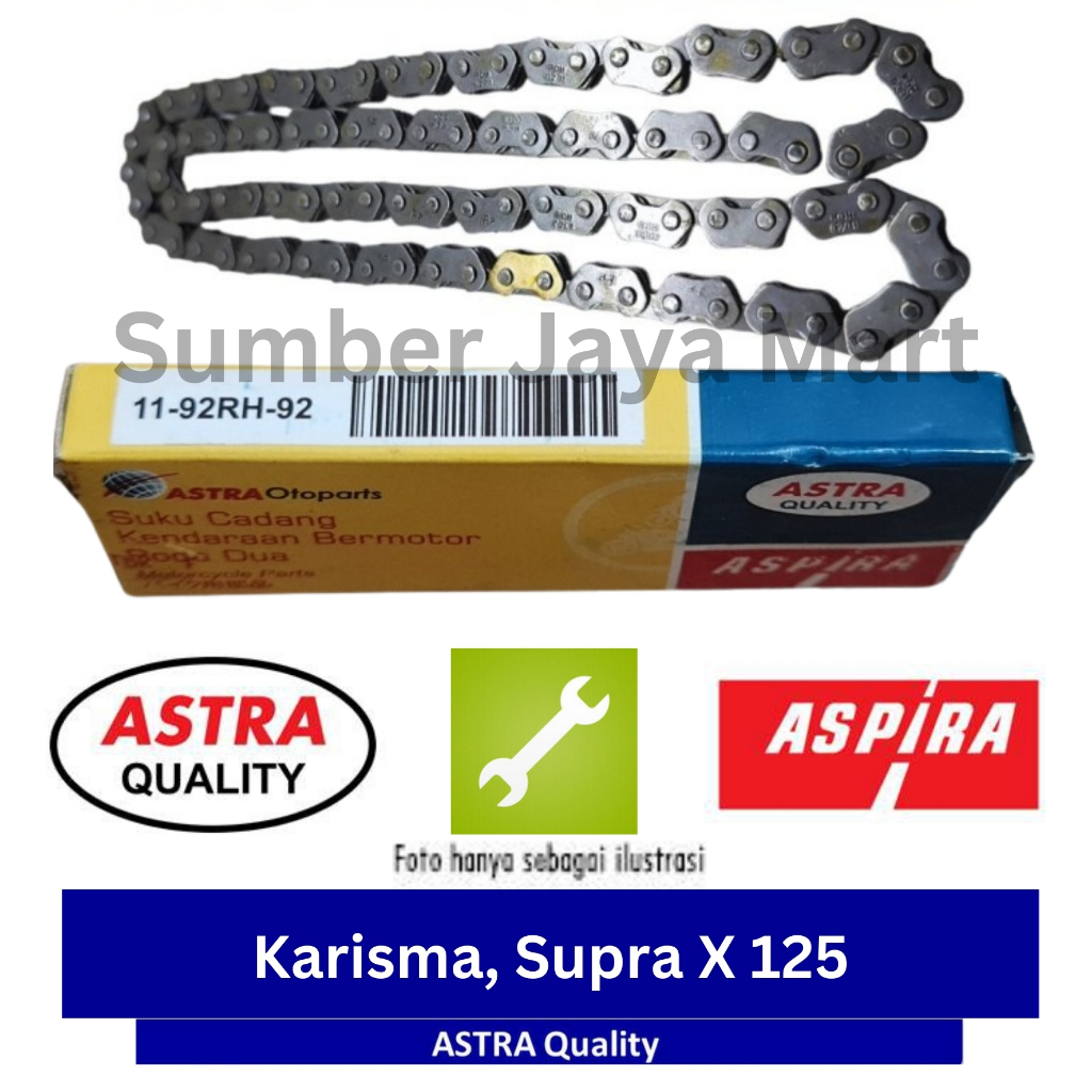 Jual Rantai Keteng Kamprat Cam Chain Karisma Supra X 125 92RH ASPIRA ...