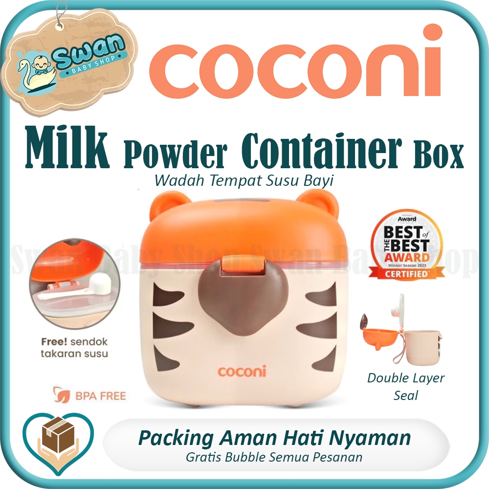 Jual Coconi Milk Powder Container Box / Wadah Tempat Susu Bayi | Shopee ...