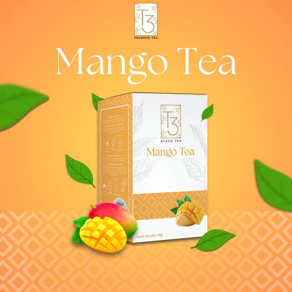 Jual T3 Teh Hitam Celup Rasa Mangga (Mango Black Tea) - Menyegarkan ...