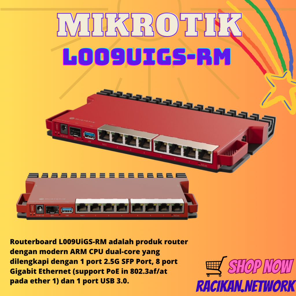 Jual MikroTik L009UiGS-RM Routerboad / Router L009UiGS-RM | Shopee ...