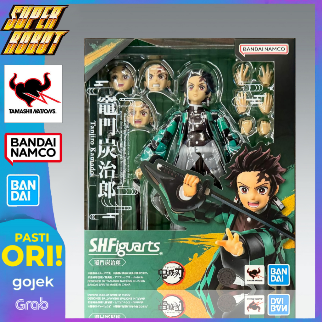 Jual 𝗕𝗔𝗡𝗗𝗔𝗜 SHF Tanjiro Kamado - Demon Slayer Kimetsu No Yaiba ...