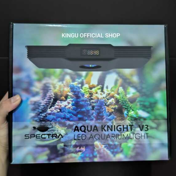 Jual Wil LAMPU SPECTRA Aqua Knight V3 (75 watt full spectrum) Lampu LED ...