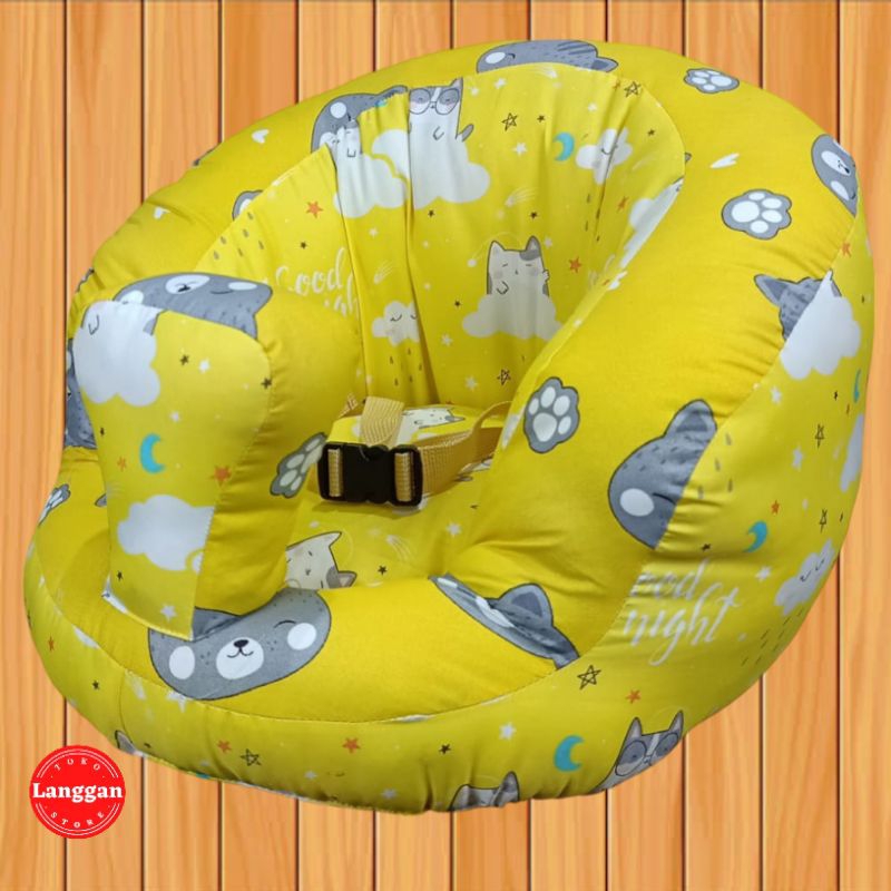 Jual SOFA BAYI Sofa baby belajar duduk sofa duduk bayi Kuning | Shopee ...