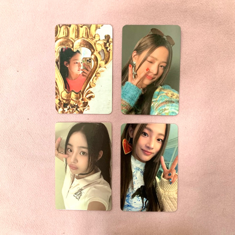 Jual [OFFICIAL] MINJI NEWJEANS ALBUM PHOTOCARD WEVERSE 1ST EP OMG BB ...