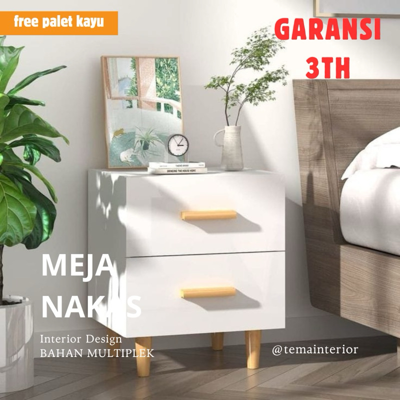 Jual FT42 Meja nakas tempat tidur Meja nakas minimalis Meja kecil Meja ...