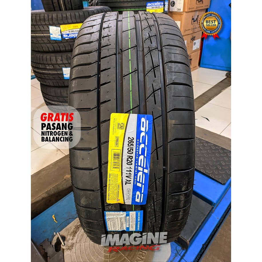 Jual BAN MOBIL STANDAR TUBLES HARIAN ACCELERA IOTA ST68 265 50 R20 MURAH BERKWALITAS | Shopee ...