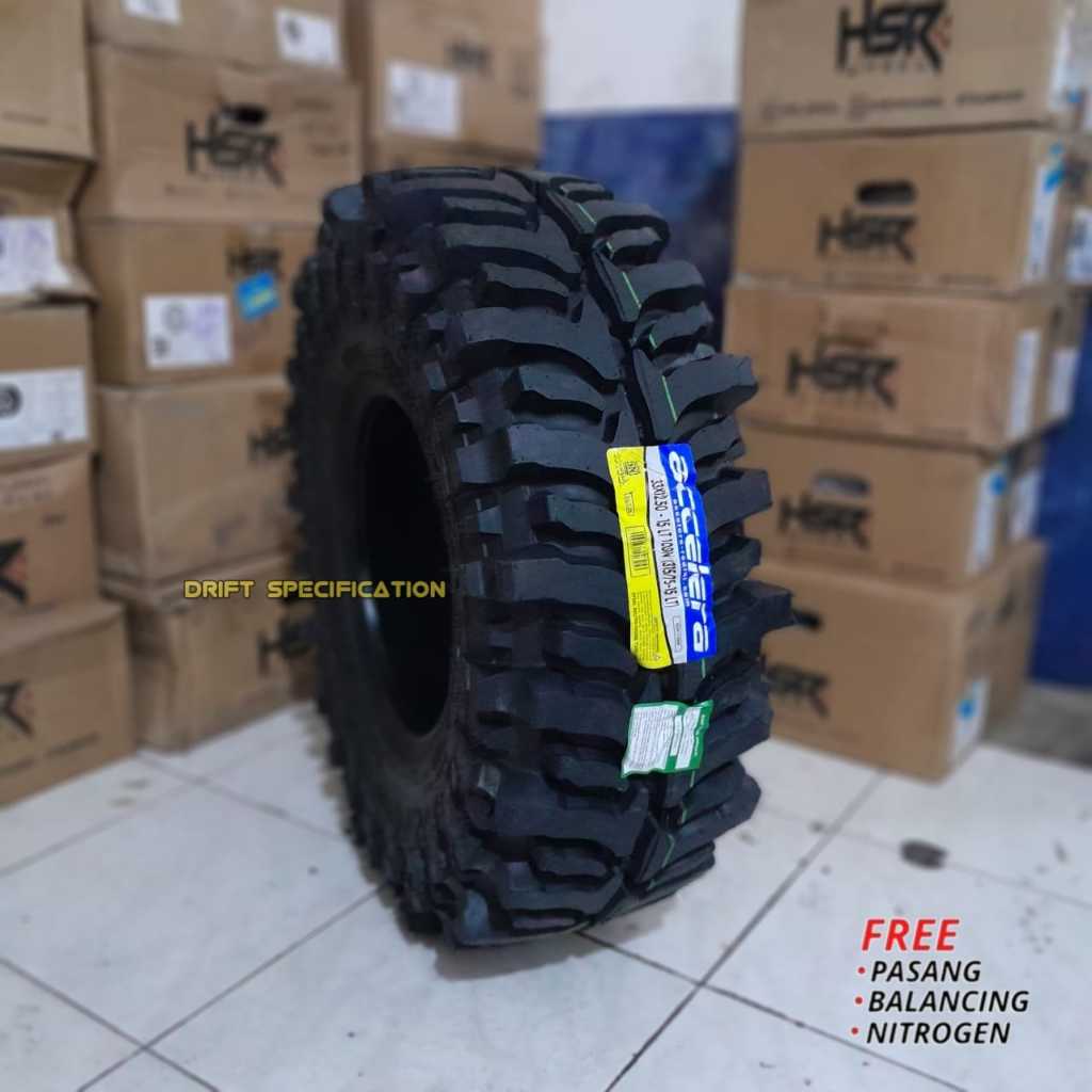 Jual Jual Ban Mobil Offroad ukuran 33x12,5 R15 Accelera Badak Xtreme | Shopee Indonesia