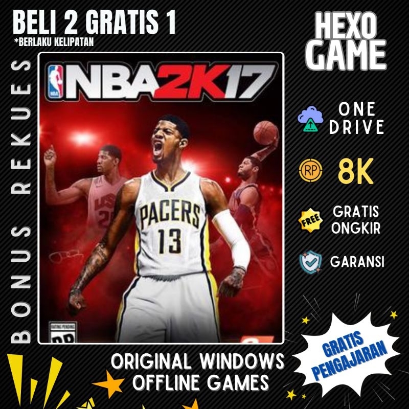 Jual NBA 2K17 - PC Game Sport - - LINK DOWNLOAD - GAME LAPTOP - GAME ...