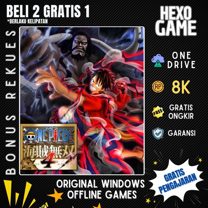 Jual ONE PIECE WARRIOR 4 - GAME PC - GAME LAPTOP - LINK DOWNLOAD | Shopee Indonesia