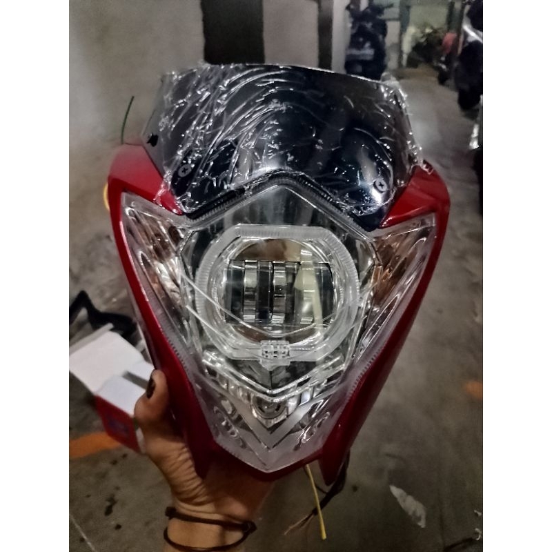 Jual Reflektor Batok Kepala Lampu Depan Satria FU Facelift Plus Frame ...