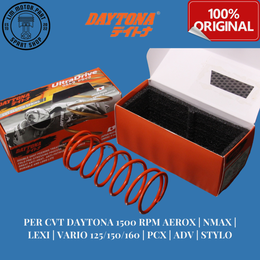 Jual COD | Per CVT Daytona Racing 1500 RPM 1000 RPM 100% Original Vario ...