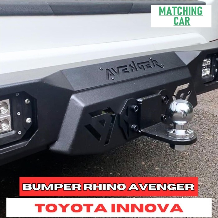 Jual Towing Tanduk Belakang Mobil Toyota Innova Bumper Bar Rhino ...