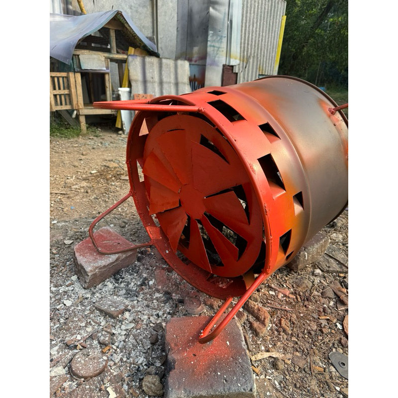 Jual CF DRUM Tong drum pembakar sampah 100 liter, minim asap | Alat ...