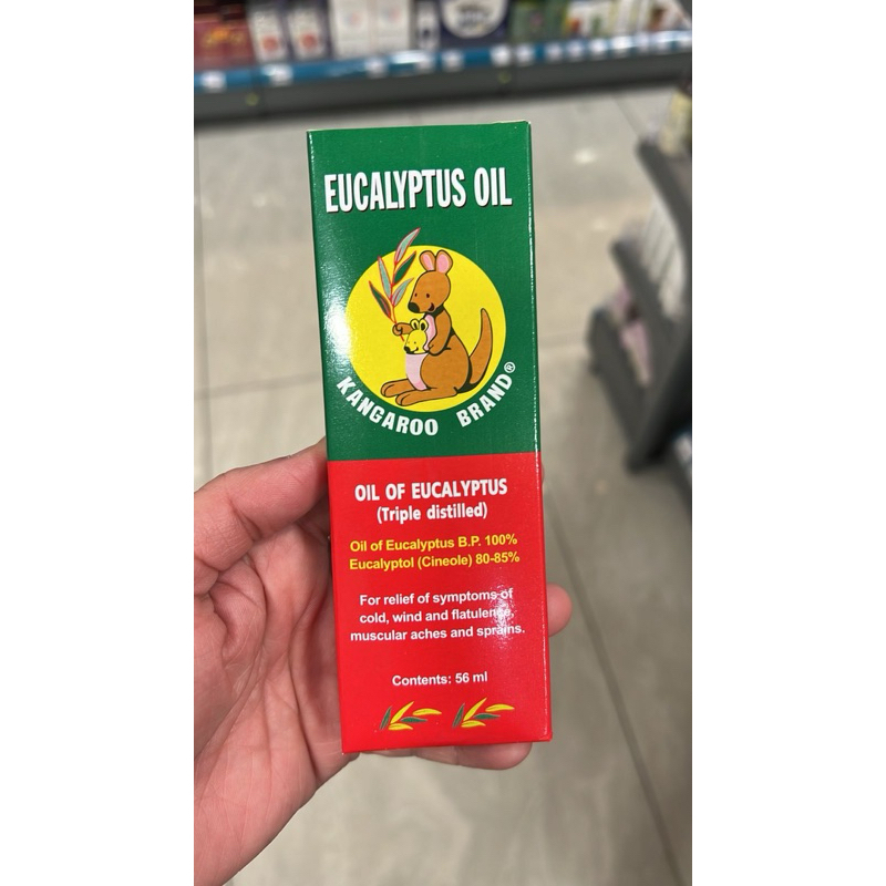 Jual Kangaroo Eucalyptus Oil 58ml size besar Minyak Kayu Putih Cap ...