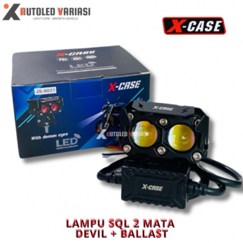Jual Lampu Tembak Sql 2 Mata plus Devil dan Ballast Waterproof ...
