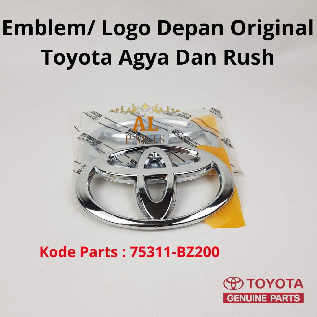 Jual Toyota Emblem Logo Depan Original Toyota Agya Dan Rush/ Emblem ...