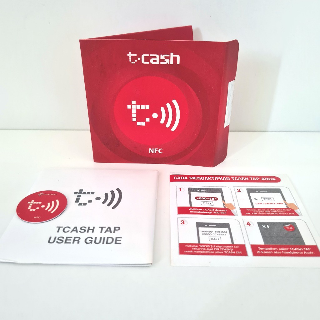 Jual Telkomsel TCash Tap NFC Uang Cashless Starter Pack Nostalgia ...