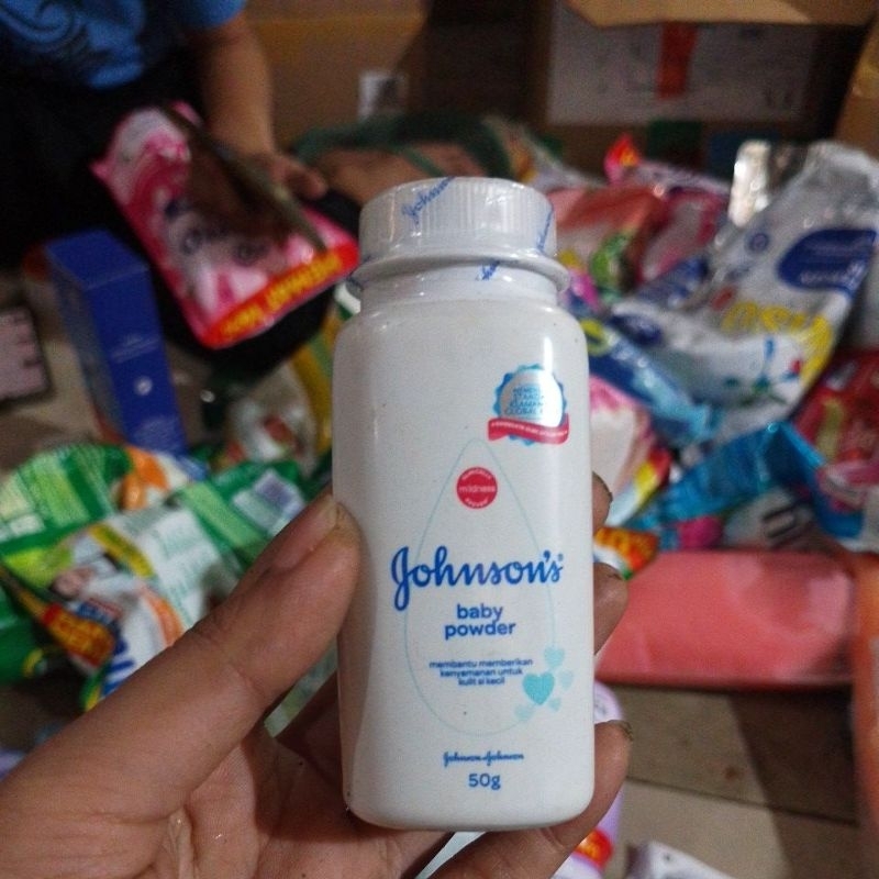 Jual Johnsons baby powder 50g/75+25g | Shopee Indonesia