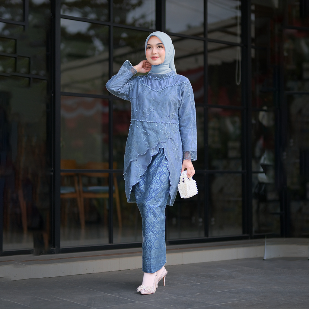 Jual Putri Jawi Official - Setelan Kebaya Modern Rok Motif Songket ...