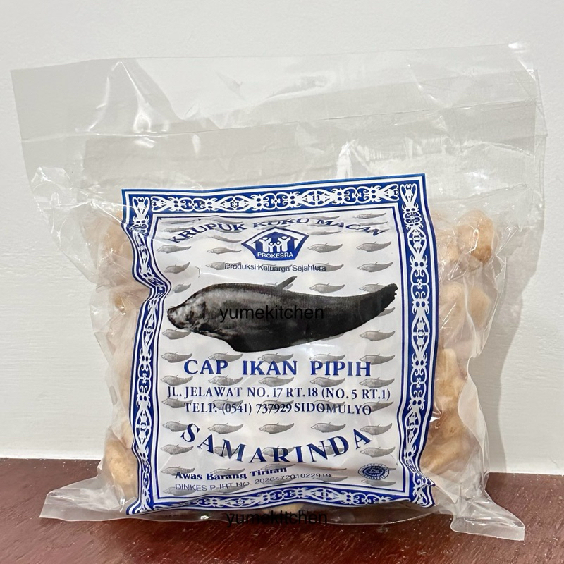 Jual Krupuk Amplang Kuku Macan Cap Ikan Pipih 170 g - dari Samarinda ...