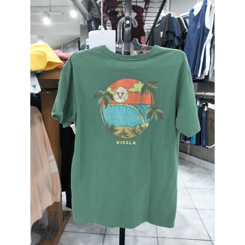 Jual Tisert Vissla hideaway premium mint | Shopee Indonesia