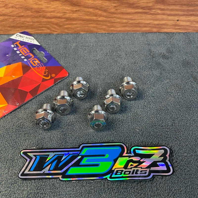 Jual harga satuan Baut probolt stainless M8 x 12 hexagon 2 key drat 12 ...