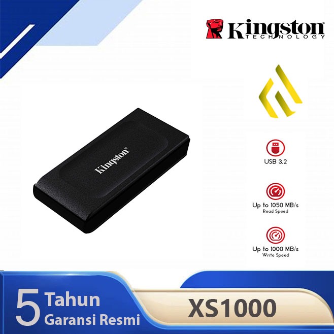 Jual SSD Kingston XS1000 1TB - Portable Eksternal External SSD | Shopee ...