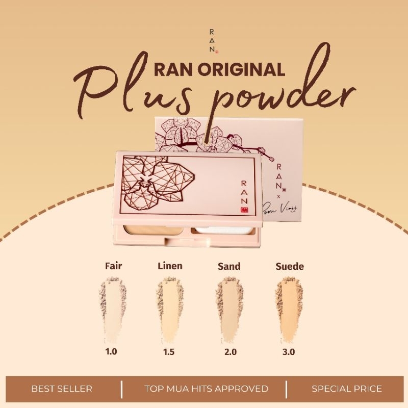 Jual RAN ORIGINAL PLUS POWDER BY POM VINIJ BEDAK TWC MAC MINI RESMI ...