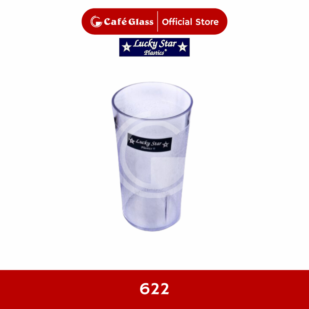 Jual GELAS RESTAURANT RUMAH MAKAN GELAS LUCKY STAR 622 / GELAS AKRILIK BENING ANTI PECAH ...
