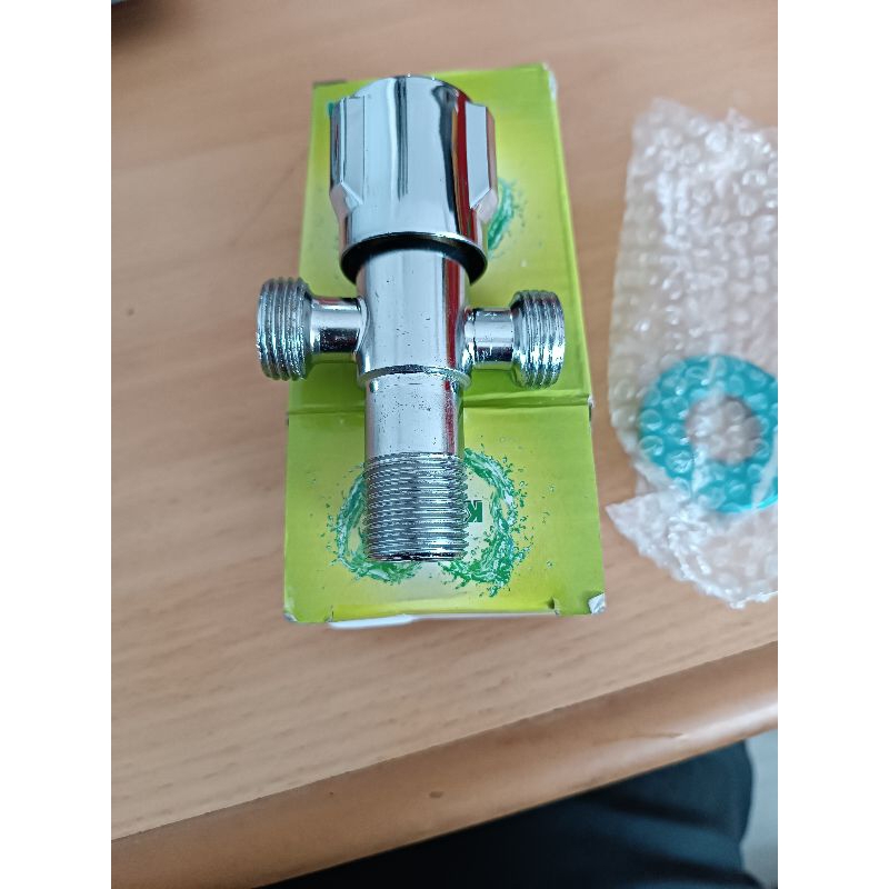 Jual kran shower double T kedeng stenliss | Shopee Indonesia