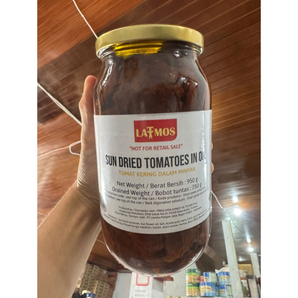 Jual Sun Dried Tomatoes Latmos / Tomat Kering Latmos - 950 Gram ...