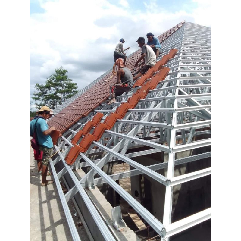Jual 1 PAKET Renovasi bongkar atap lama ganti baja ringan Se ...